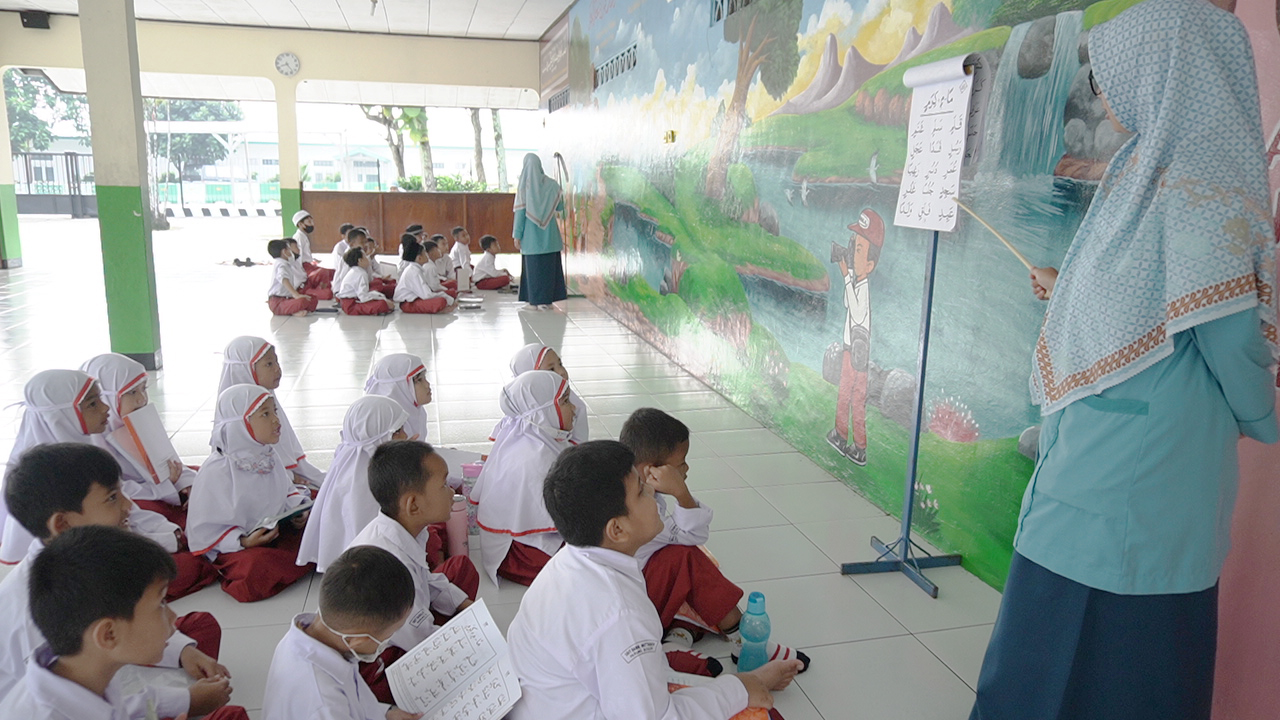 Proses Pembelajaran Baca Al-Quran Santri SDIT dengan Metode Qiroati