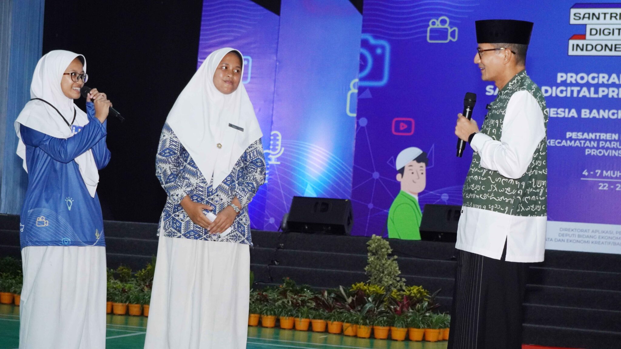 Visitasi Menteri Pariwisata dan Ekonomi Kreatif dalam Program Pelatihan ...